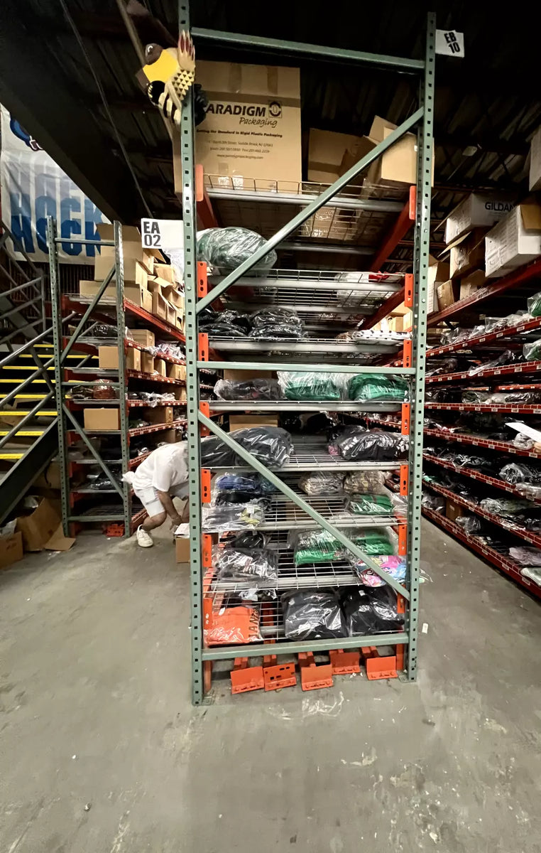 42"X10" UPRIGHTS (INTERLAKE)- WAREHOUSE PALLET RACKING – Old Glory