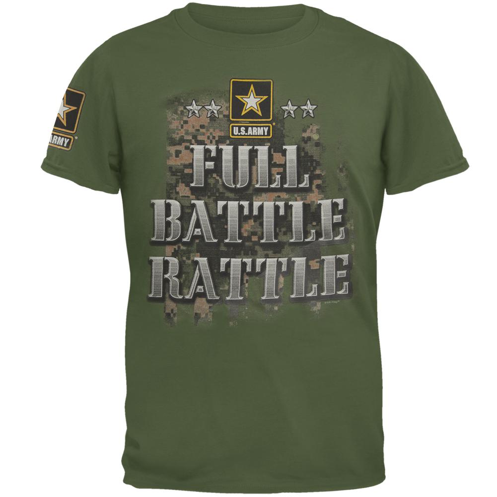 US Army Full Battle Rattle Mens T Shirt – Old Glory