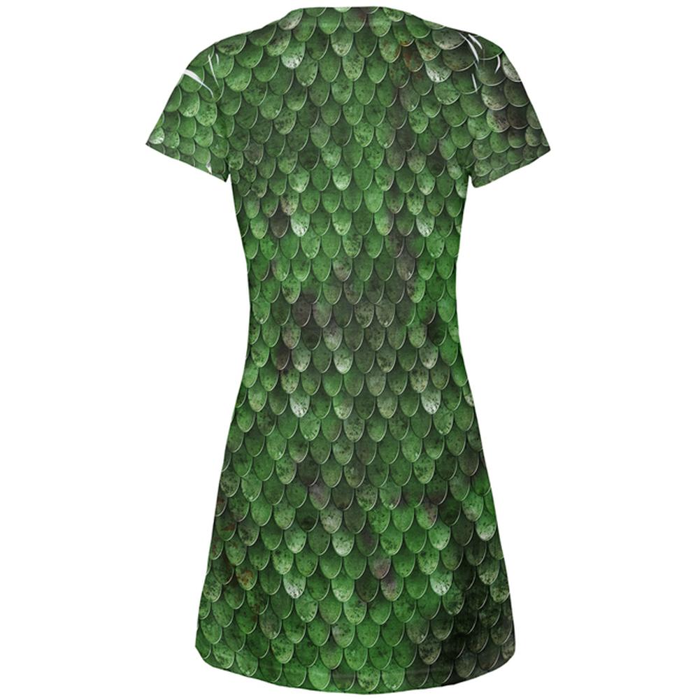 Halloween Wood Elf Scale Mail Armor Costume All Over Juniors Beach Cov ...