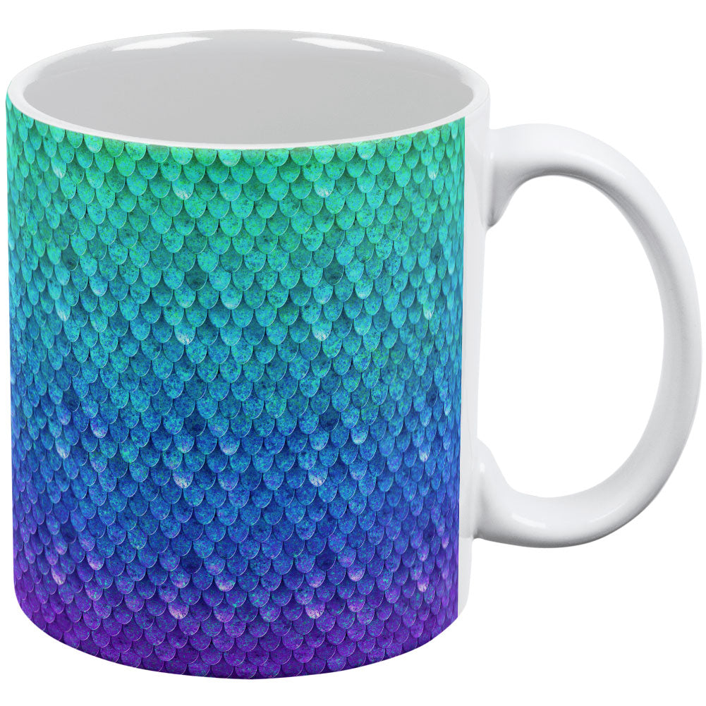 Halloween Mermaid Scales Costume All Over Coffee Mug – Old Glory