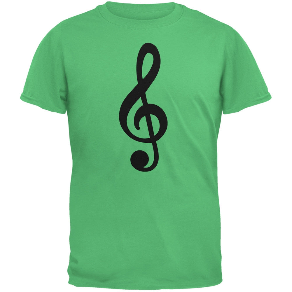 Treble Clef Irish Green Adult T-Shirt – Old Glory