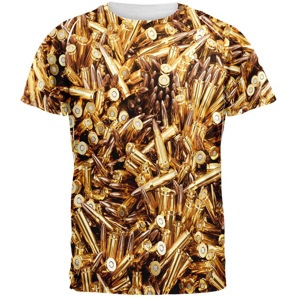 Bullets All Over Adult T-Shirt – Old Glory