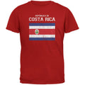 World Cup Distressed Flag Republica de Costa Rica Red Adult T-Shirt ...
