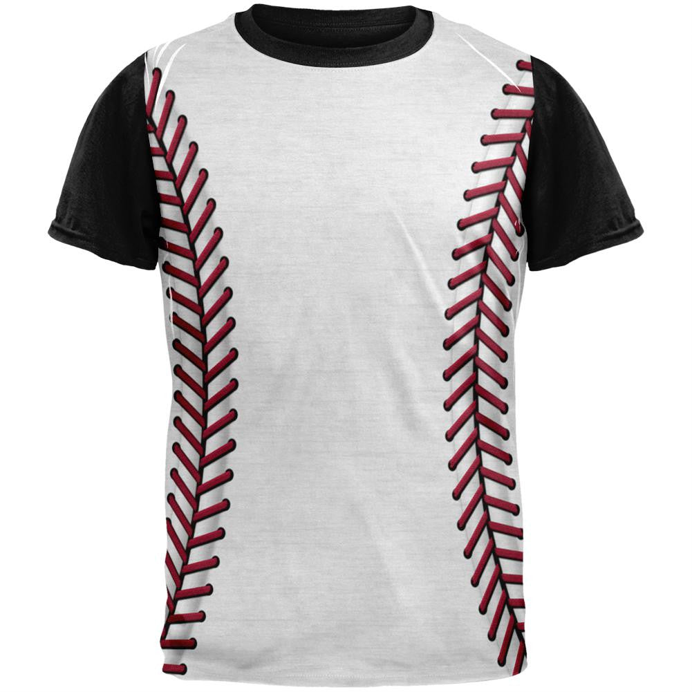 Baseball Costume Adult Black Back T-Shirt – Old Glory