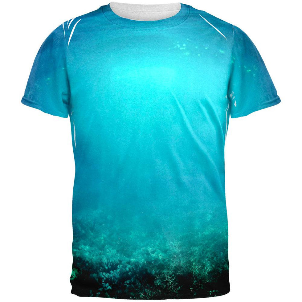 Under Sea Water All Over Adult T-Shirt – Old Glory
