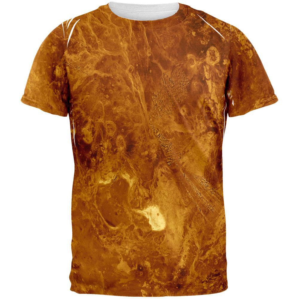 Solar System Planet Venus All Over Adult T-Shirt – Old Glory