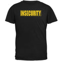 Insecure Security Guard Funny Costume Black Adult T-Shirt – Old Glory