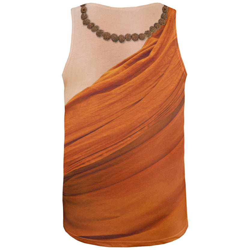 Halloween Costume Buddhist Monk All Over Adult Tank Top Costume – Old Glory