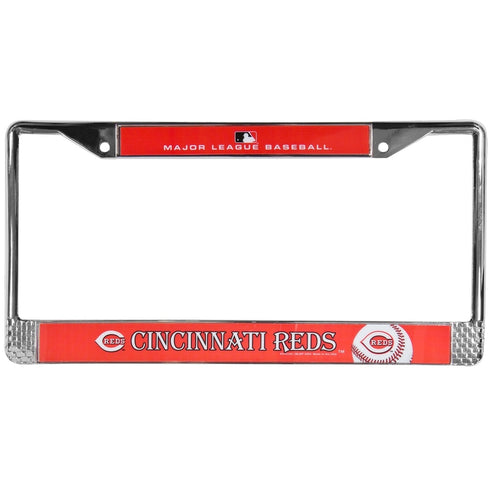 Cincinnati Reds - Logo Metal License Plate Frame – Old Glory