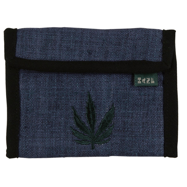 Pot Leaf Logo Periwinkle Hemp Wallet – Old Glory