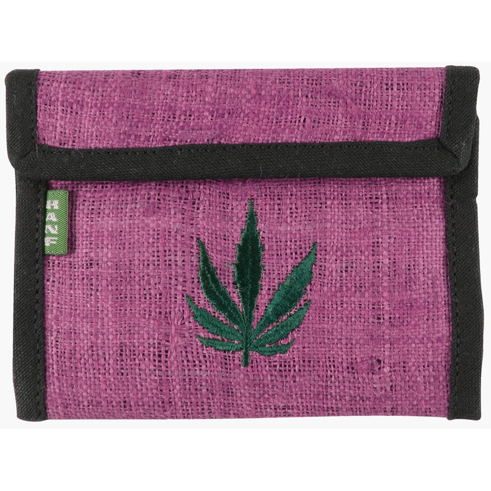 Pot Leaf Logo Pink Hemp Wallet – Old Glory