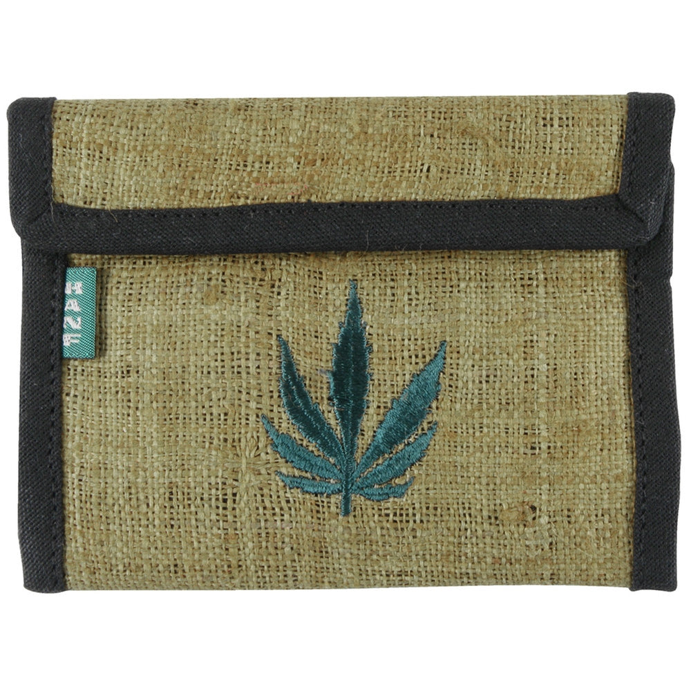 Pot Leaf Logo Gold Hemp Wallet – Old Glory