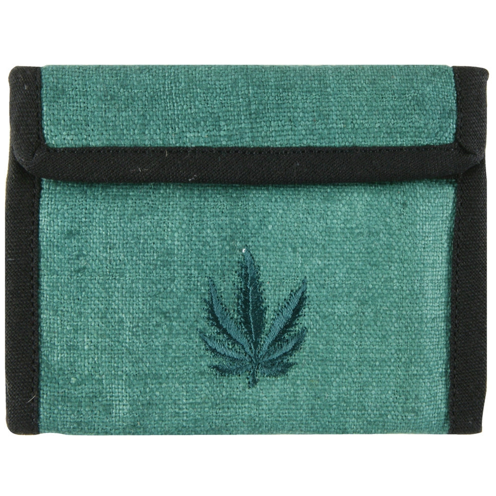 Pot Leaf Logo Green Hemp Wallet – Old Glory