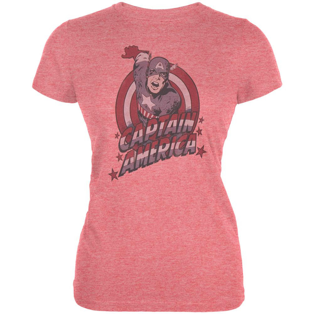 Captain America - Cap Red Juniors T-Shirt – Old Glory
