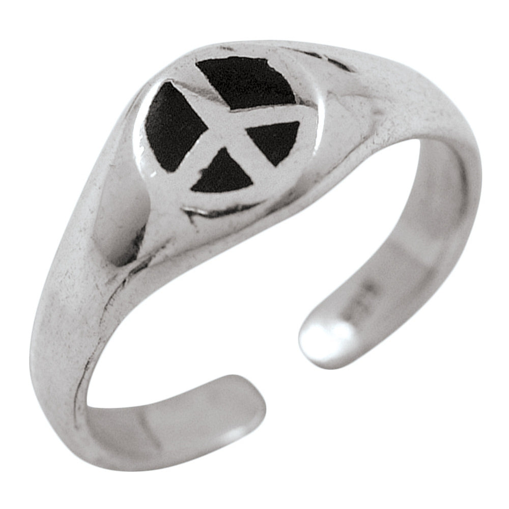Toe Ring - Peace Sign – Old Glory