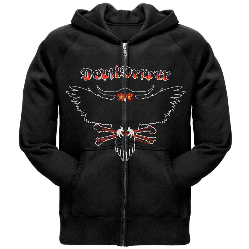 DevilDriver - Owl Zip Hoodie – Old Glory