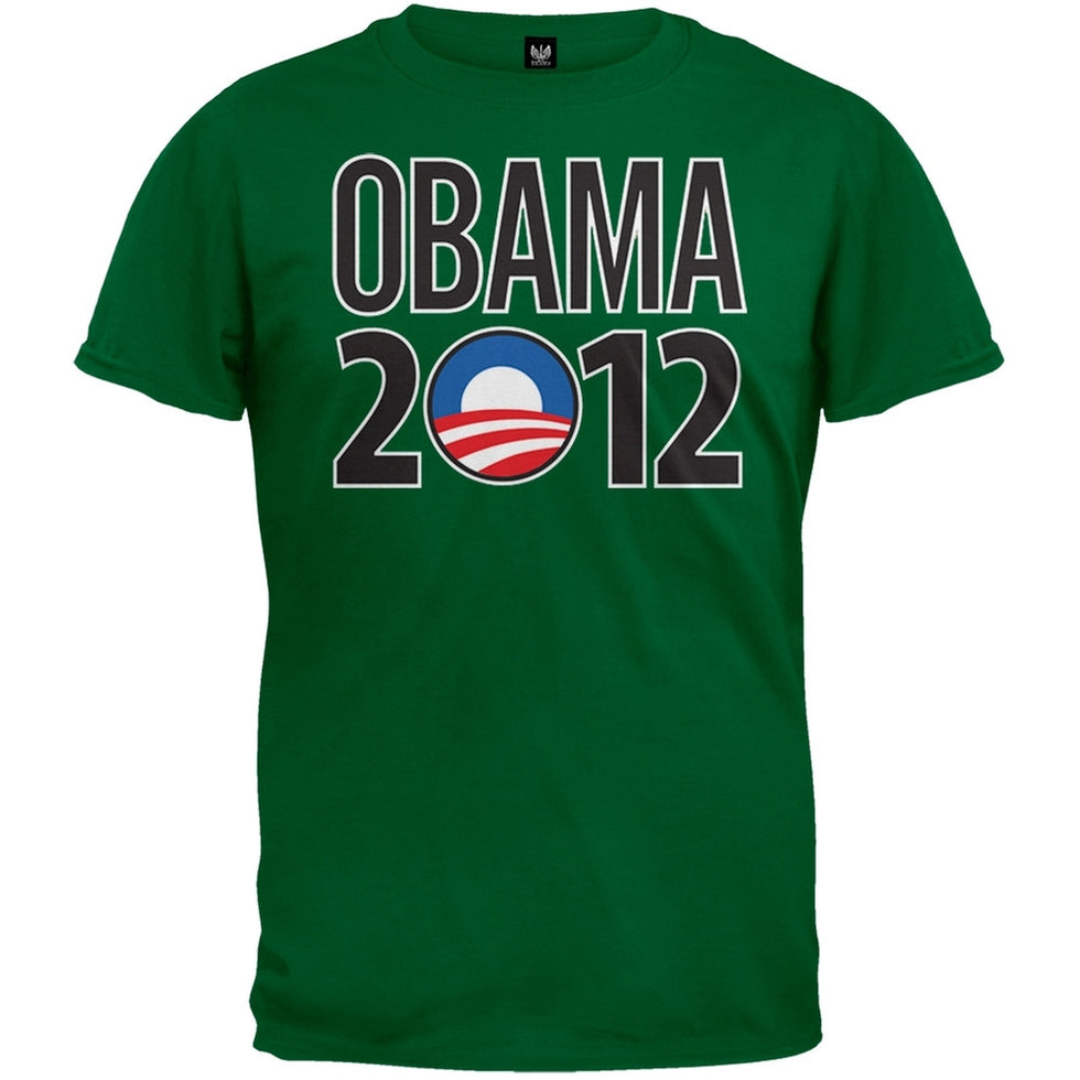 Obama - 2012 Rising Sun Logo Black T-Shirt – Old Glory