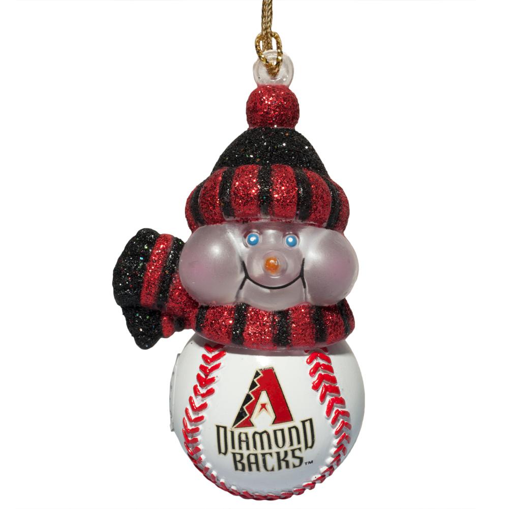 Arizona Diamondbacks - Logo All-Star Light-Up Snowman Ornament – Old Glory