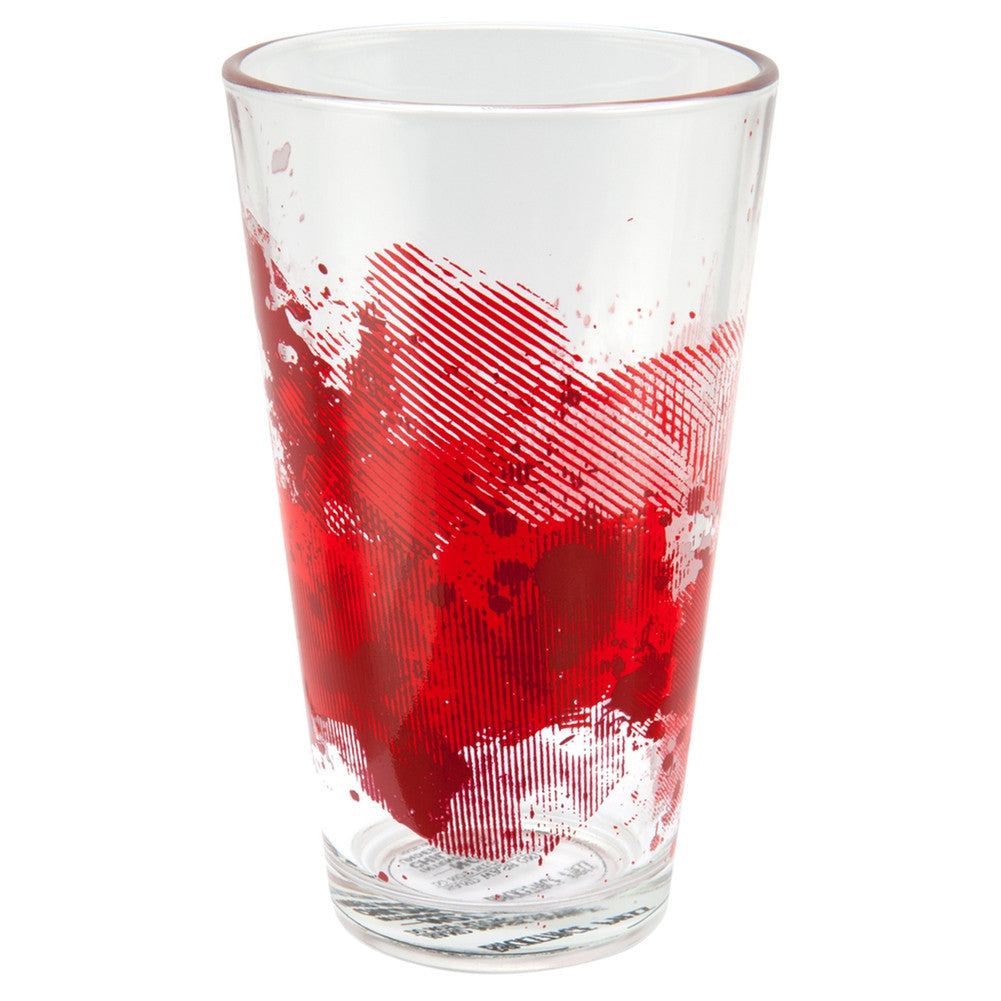Blood Splatter Pint Glass – Old Glory