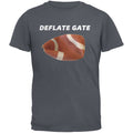 Deflate Gate Charcoal Grey Adult T-Shirt – Old Glory